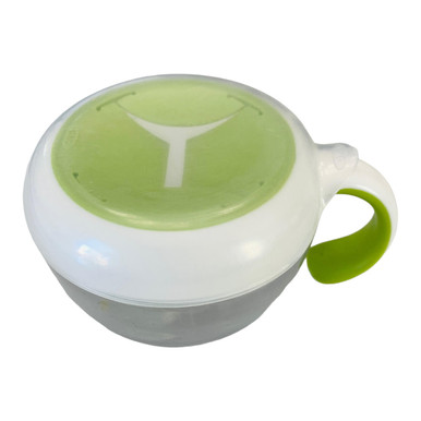 OXO Tot Flippy Snack Cup with Travel Cover, Green - Thread