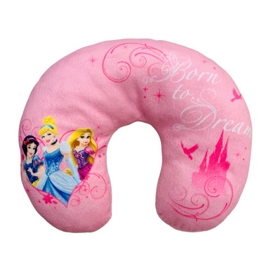 Disney, Princess U Shape Neck Pillow, Pink - Thread
