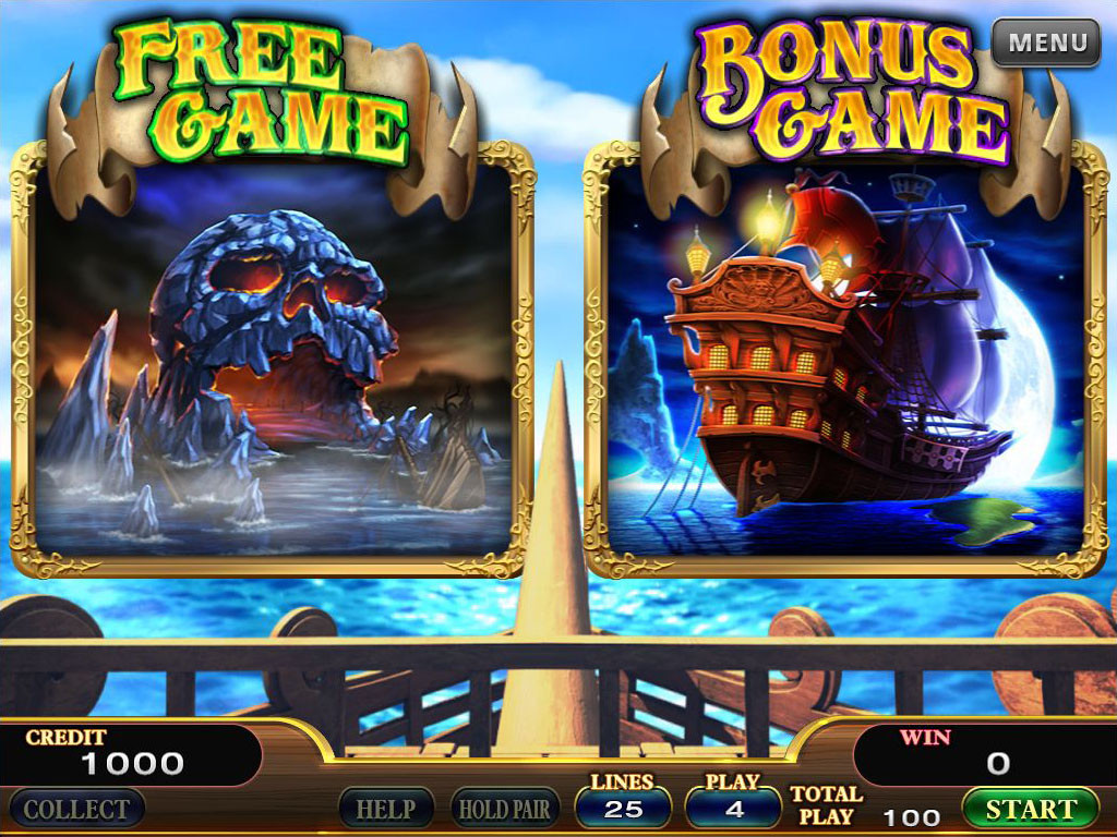 Captain Jack 2 Mandatory Preview Game by IGS - VGA 25 Liner