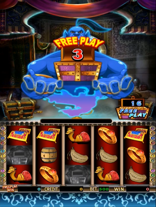 Ali Baba Plus Vertical Game by Subsino - VGA 10 Liner