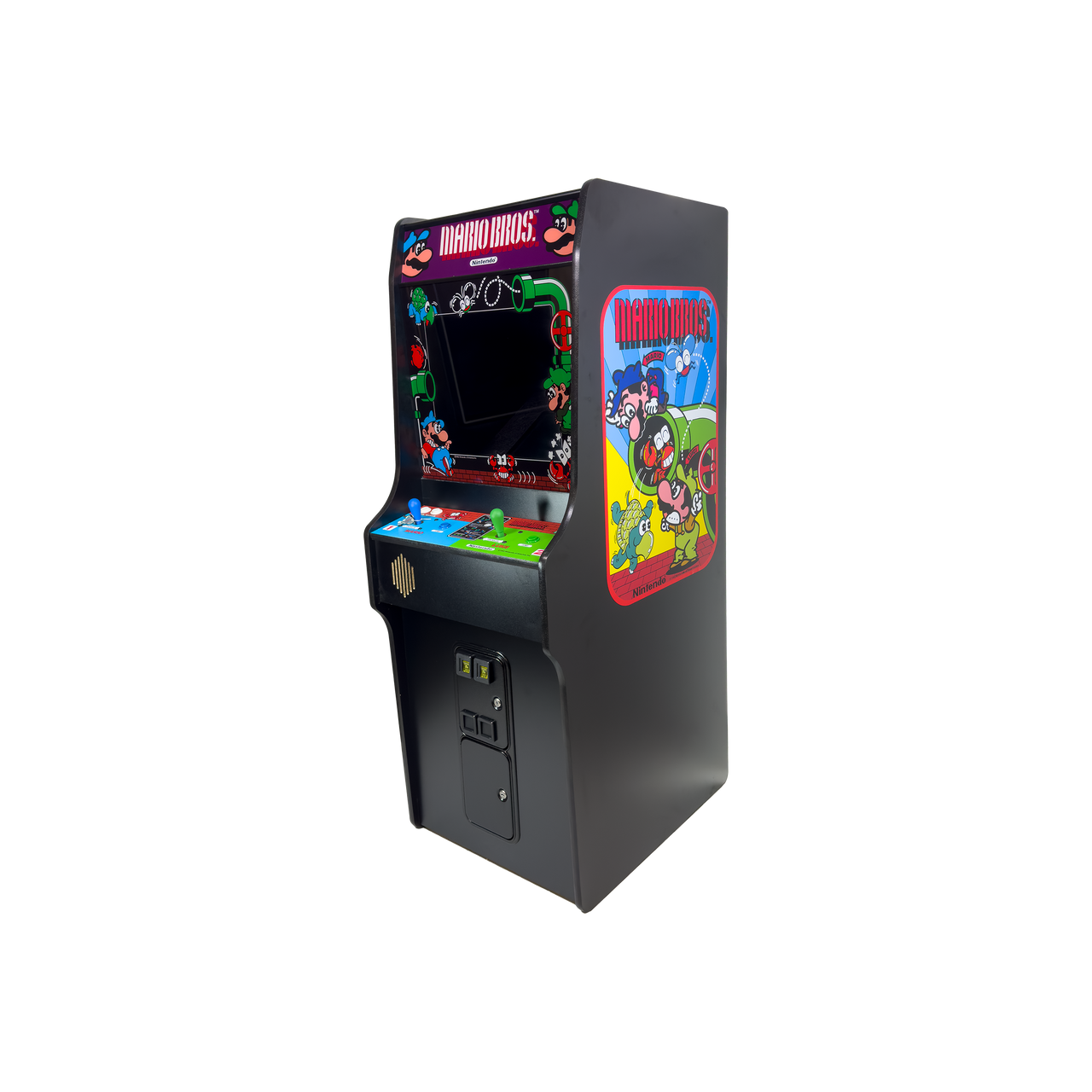 Full Size Mario Bros Arcade Game Cabinet