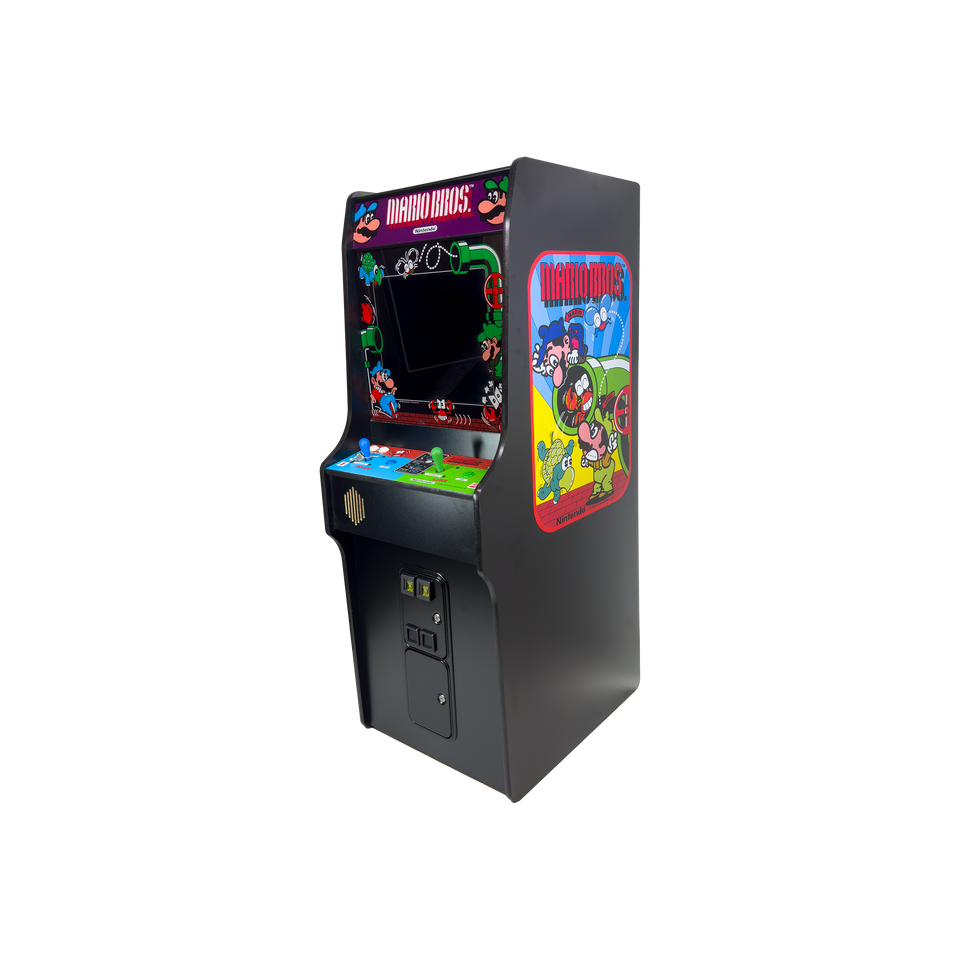 Full Size Mario Bros Arcade Game Cabinet