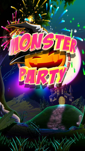 Monster Party Vertical Game by Subsino - VGA 10 or 20 Liner