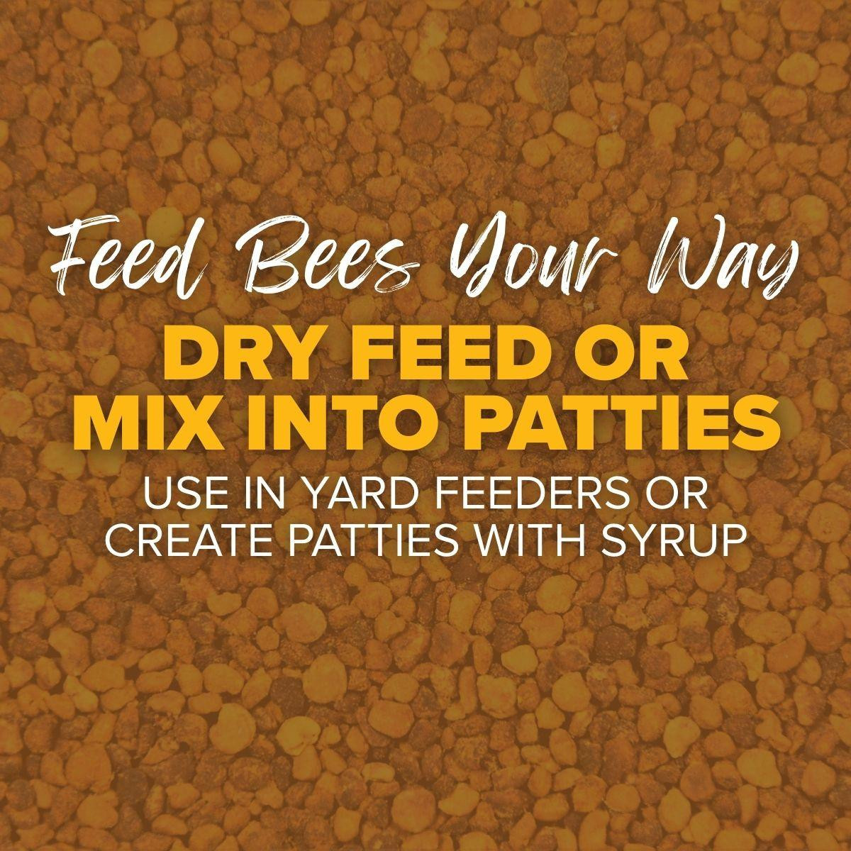 Ultra Bee High Protein Pollen Substitute Dry Feed | Mann Lake