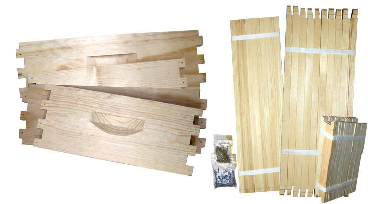 10 Frame Comb Honey Super Kit | Mann Lake Bee & Ag Supply