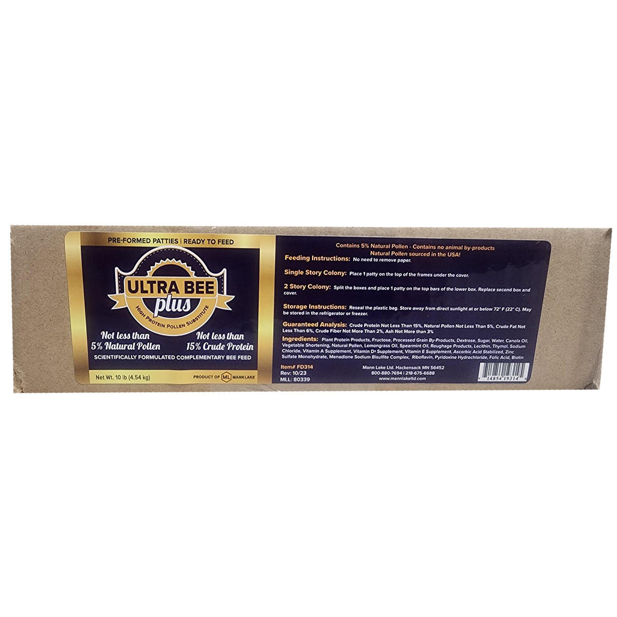 Pollen Collector Box - Fits Standard 10 Frame | Mann Lake