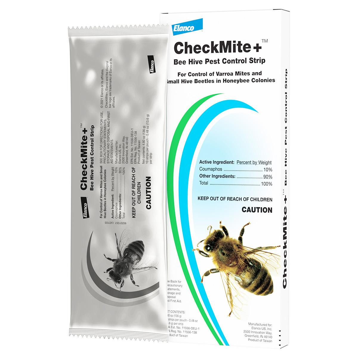 CheckMite+ Bee Hive Pest Control Strip, 10 Pack | Mann Lake Ltd.