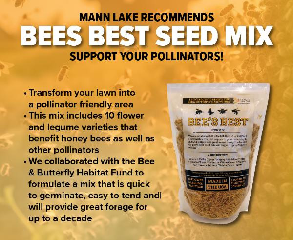Bees Best Seed Mix | Mann Lake Ltd.