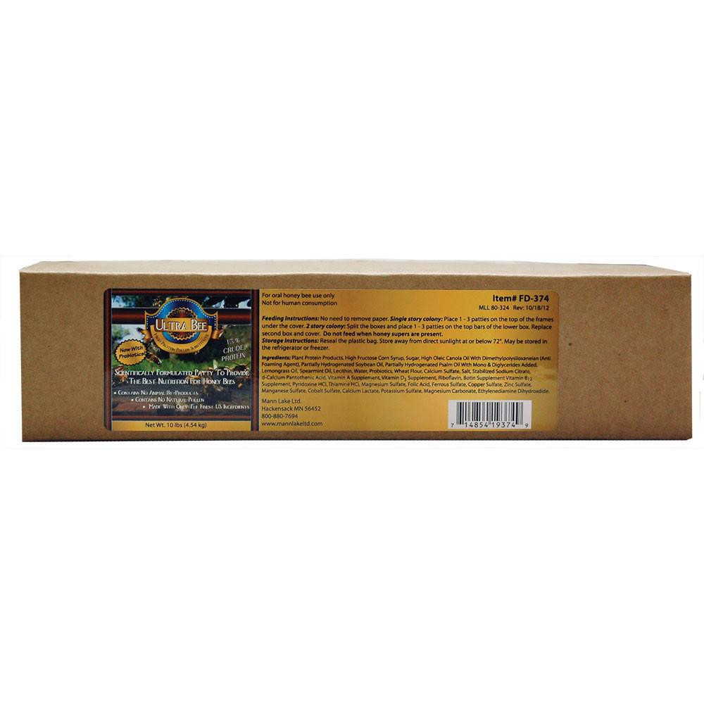 Ultra Bee High Protein Pollen Substitute Dry Feed 50 lb Bag | Mann Lake ...