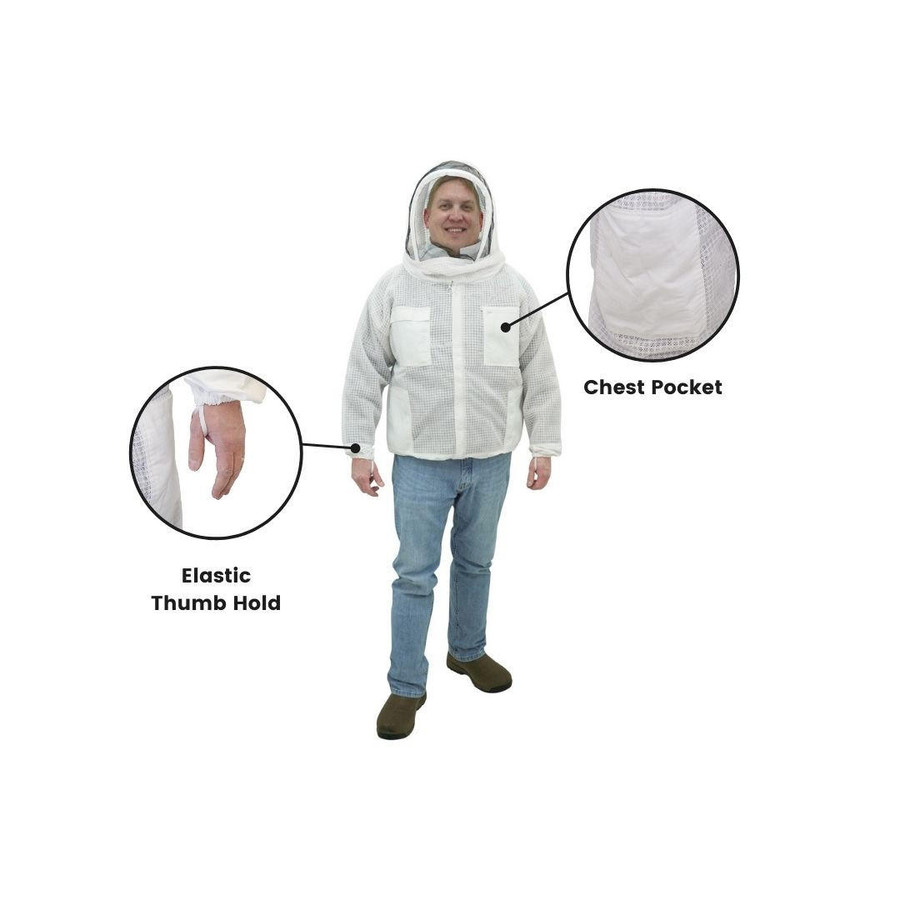 Vented Jacket with Veil | Mann Lake Ltd.