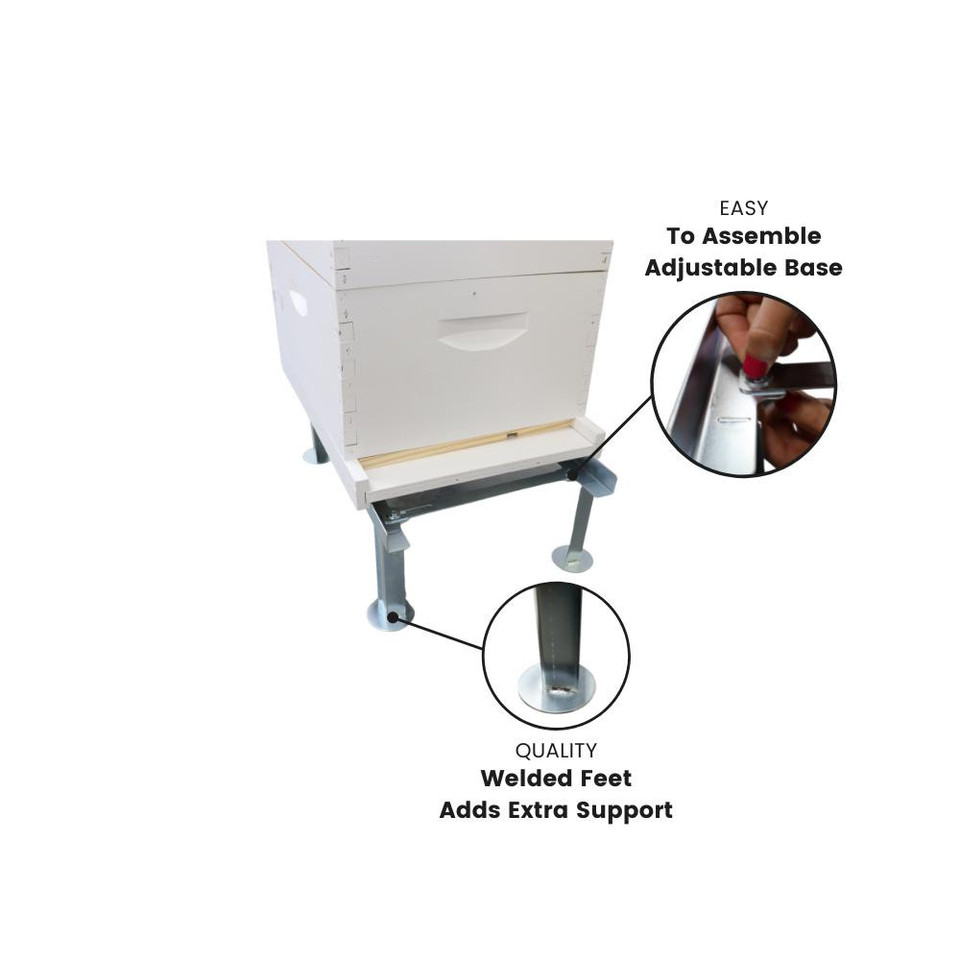 Collapsible Elevated Bee Hive Stand - Metal | Mann Lake