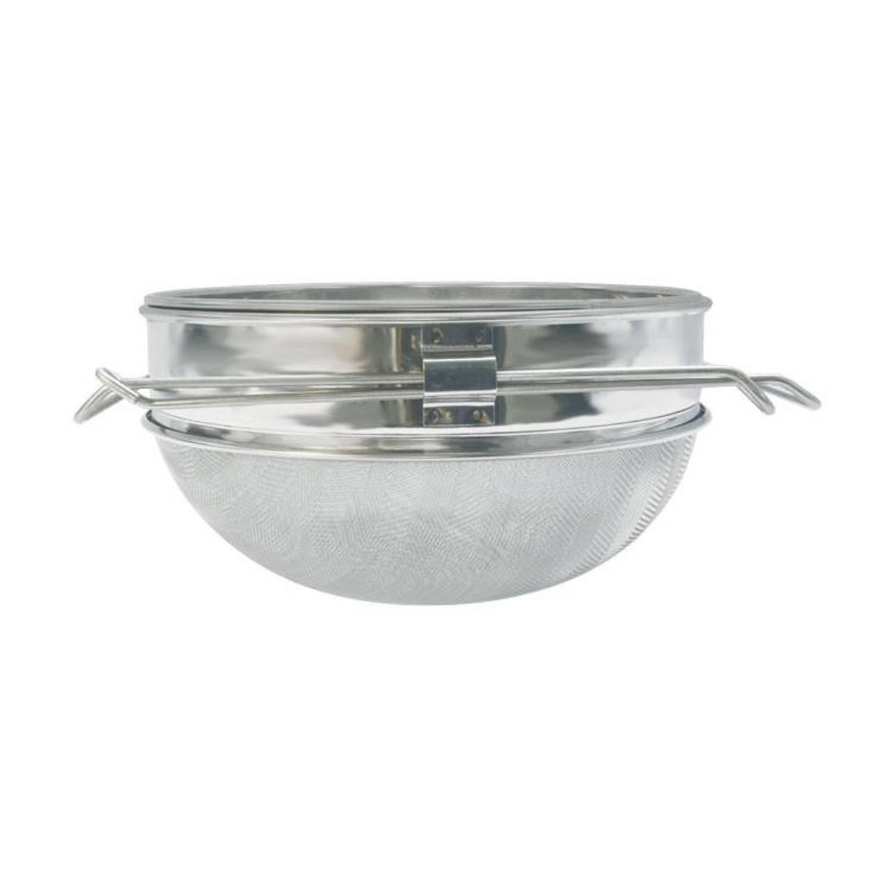 Stainless Steel Double Sieve | Mann Lake