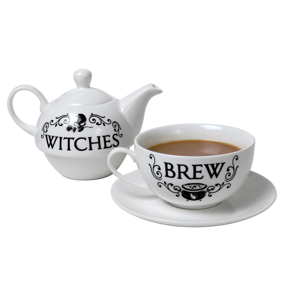Witches Brew Tea Set | Alternative Kitchenware | Alchemy