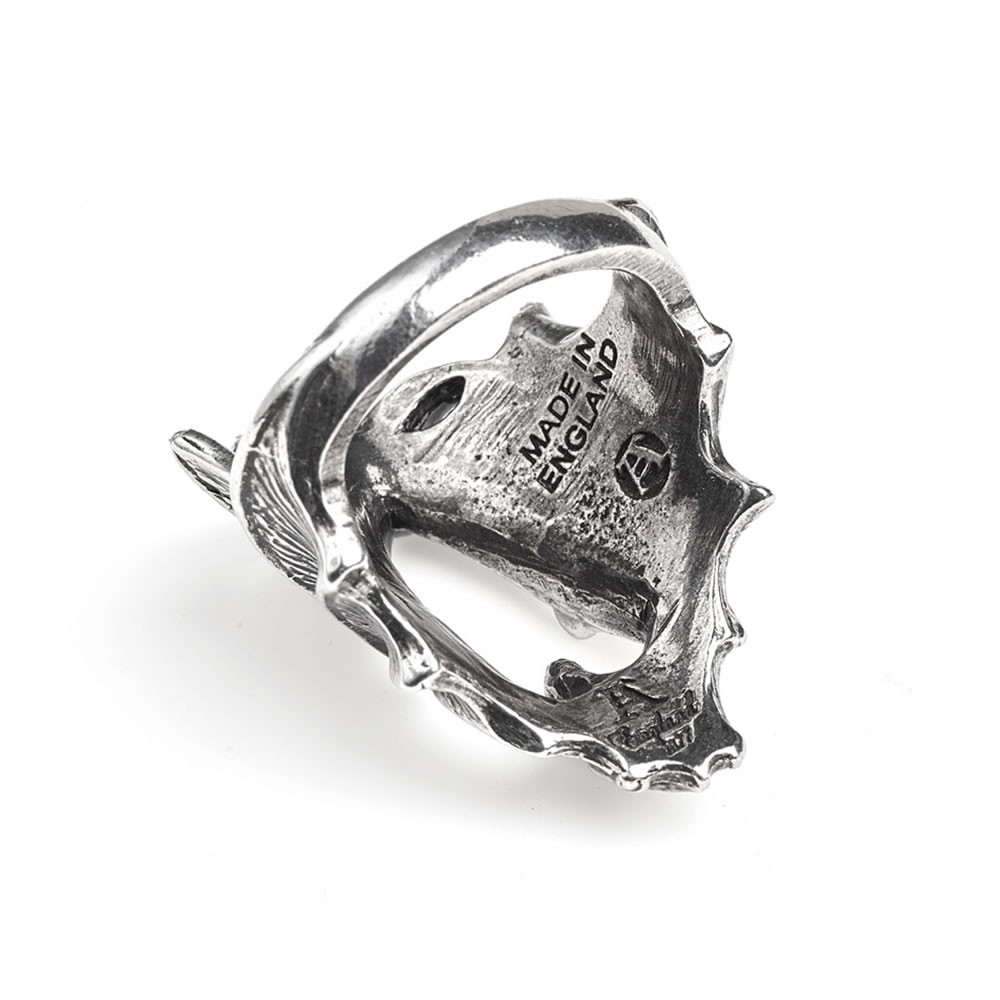 Stealth Ring | Handmade Gothic Bat Jewelry | Alchemy