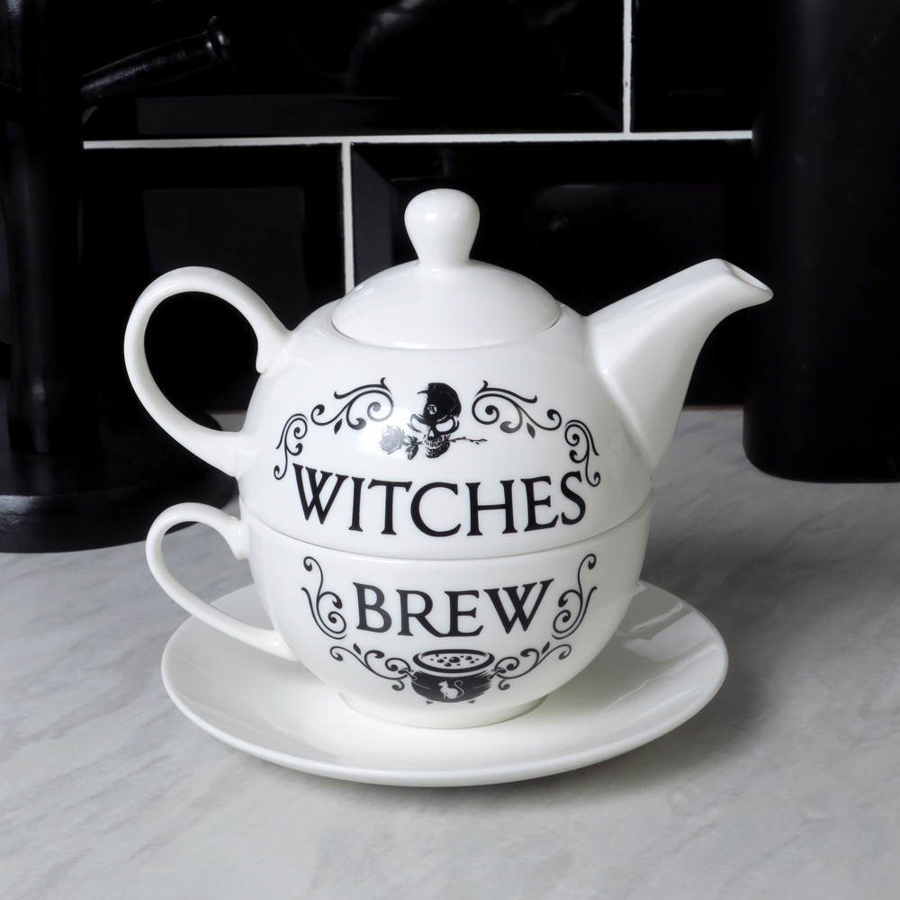 Witches Brew Tea Set | Alternative Kitchenware | Alchemy