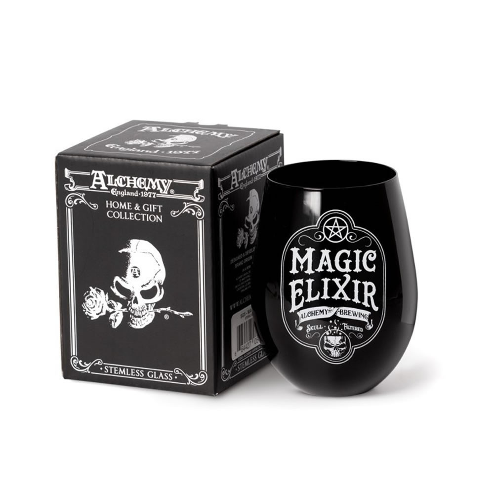 Magic Elixir Stemless Glass | Gothic Kitchenware | Alchemy