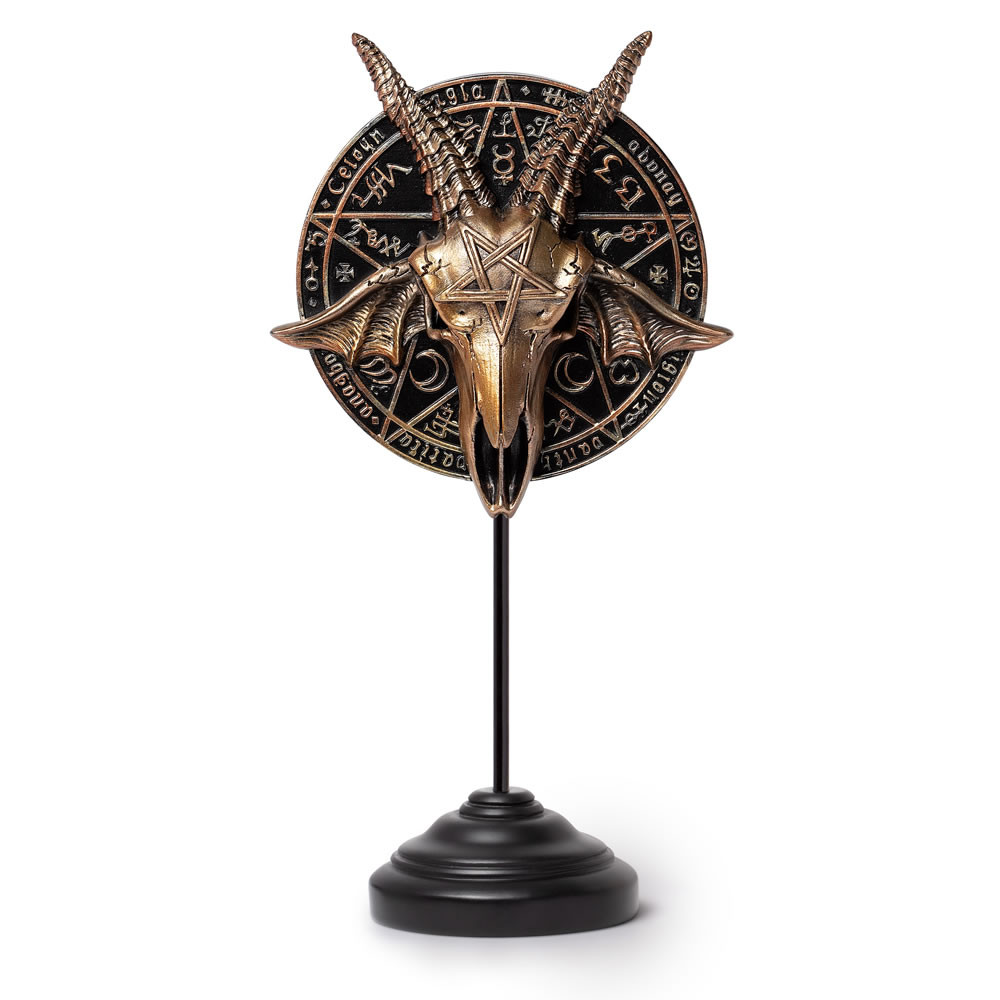 Baphomet Masque Ornament | Gothic Home Decor | Alchemy