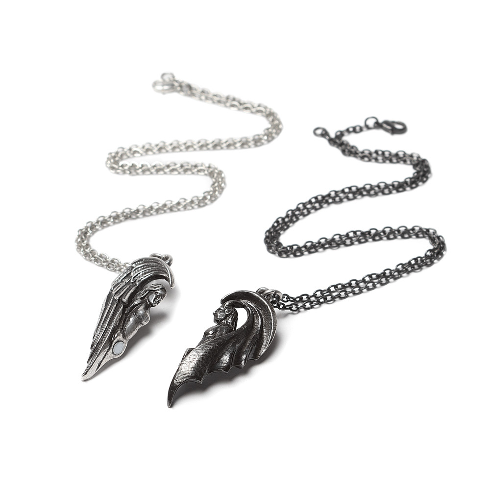 Dark Chemical Companions Pendant | Gothic Jewelry | Alchemy