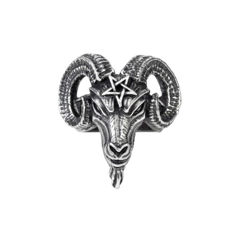 Baphomet Ring | Handmade Gothic Jewelry | Alchemy