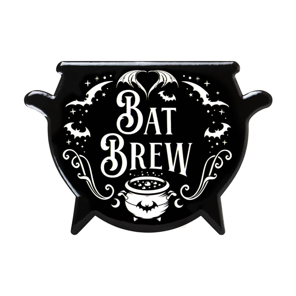 Bat Brew Mug & Spoon Set | Gothic Kitchenware | Alchemy