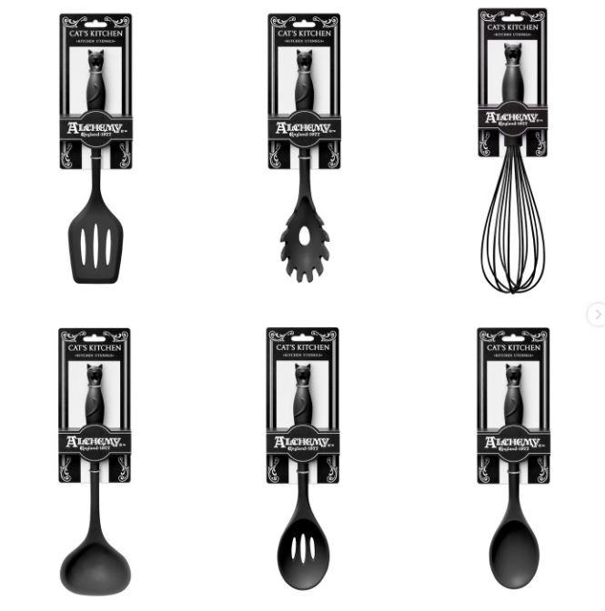Cat Kitchen Utensils Set - Alchemy of England