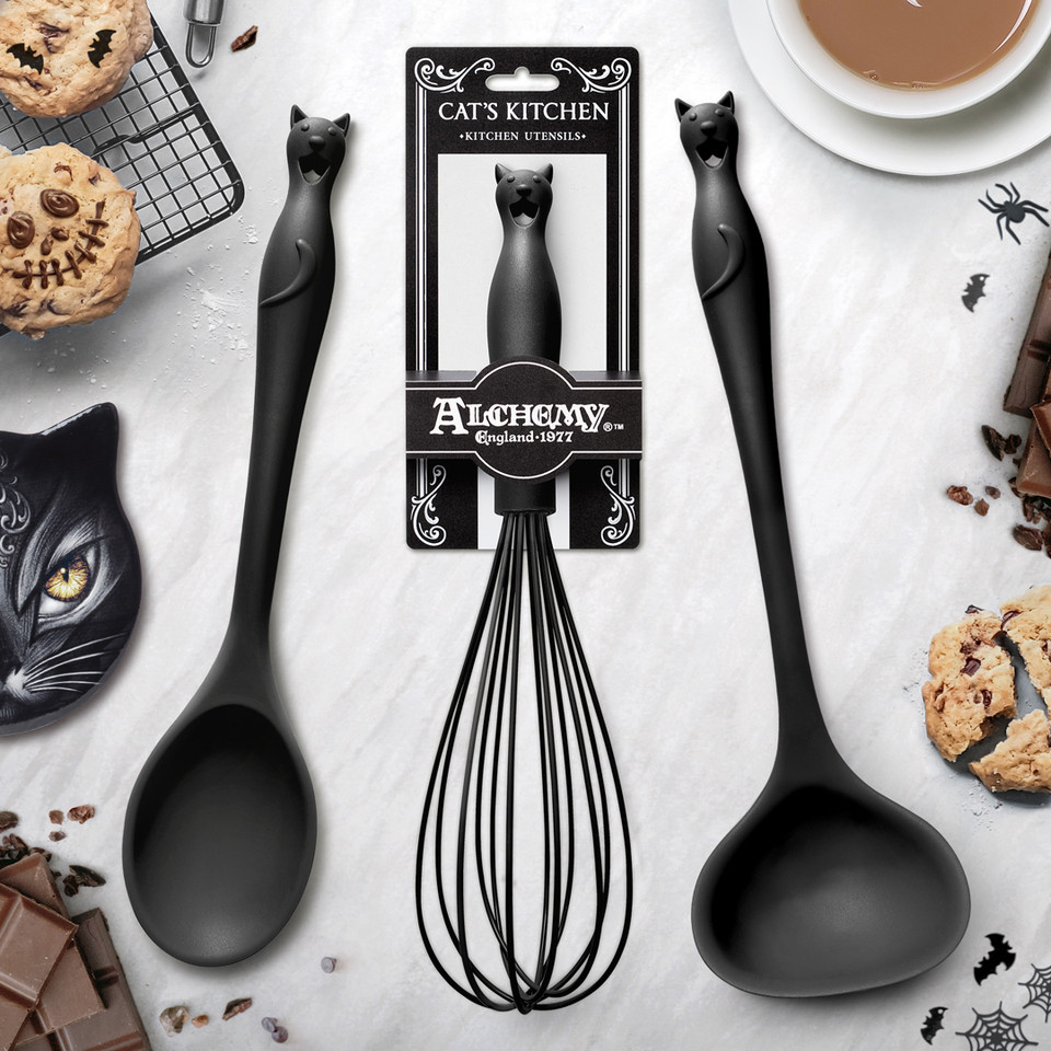 Cat Kitchen Utensils Set - Alchemy of England