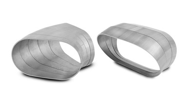 304 Stainless Steel Oval Pie Cuts - Vibrant Performance