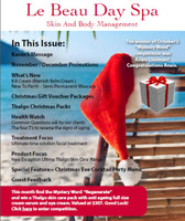 eMagazine Out Now - November 2013 - Le Beau Clinic & Spa Perth