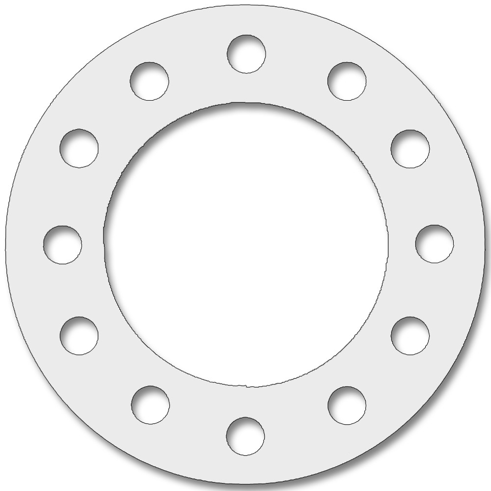 1501 Style Expanded PTFE (soft) Full Face Gasket For Pipe Size: 6(6 ...