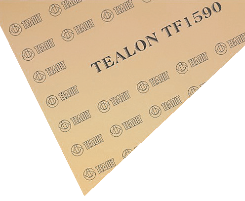 Teadit Style TF1590 Fawn Structured PTFE Tealon Sheet, Dimensions ...
