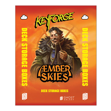 Keyforge Deck Box Aember Skies - Red Castle Games