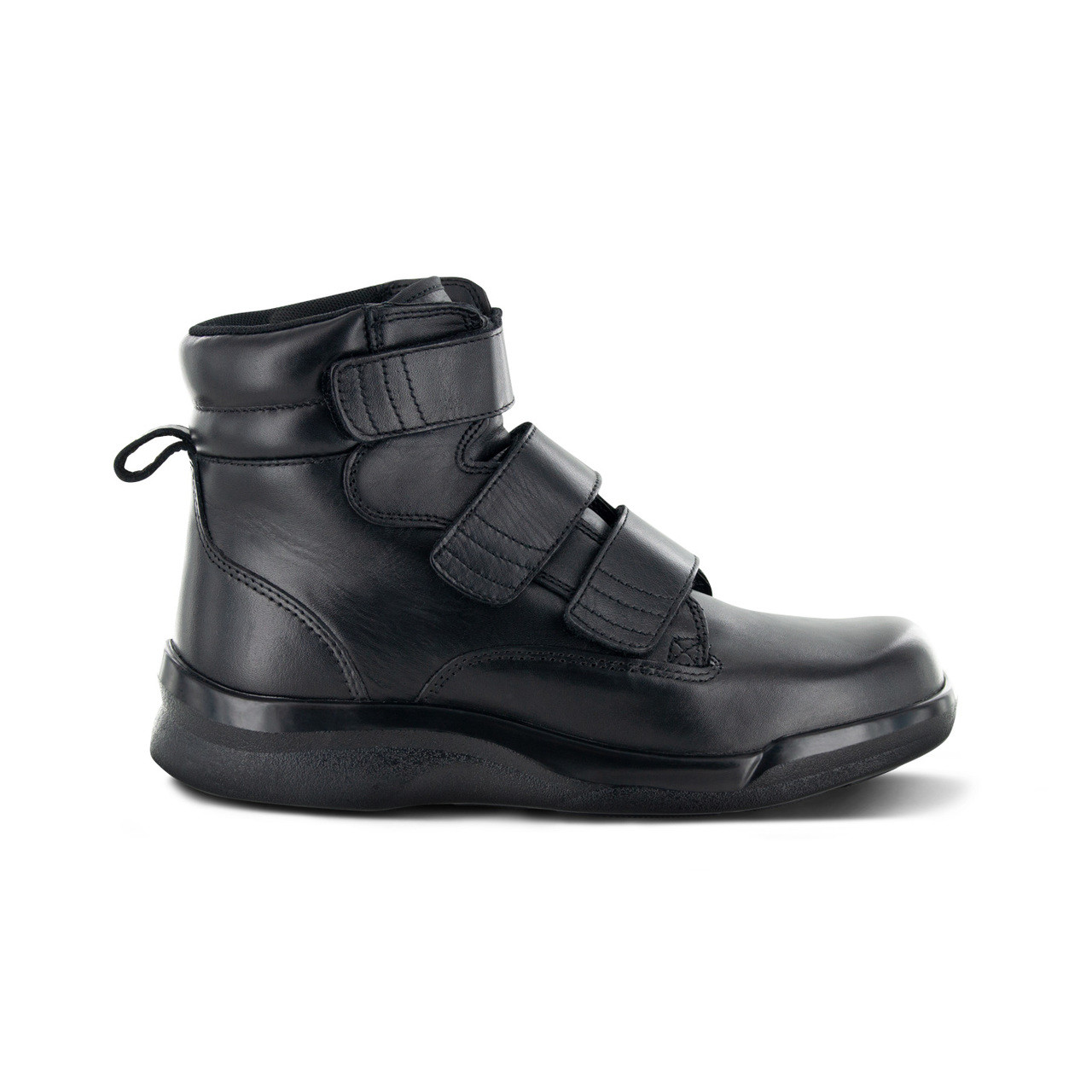 APEX Men's Biomechanical Triple-Strap Work Boot - Black