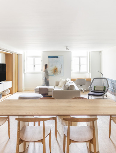 Cais do Sodré . Living Room and Bedroom Project - Interior Guider