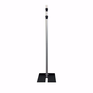 2" Diameter Telescoping Three-Piece Slip-Collar Upright