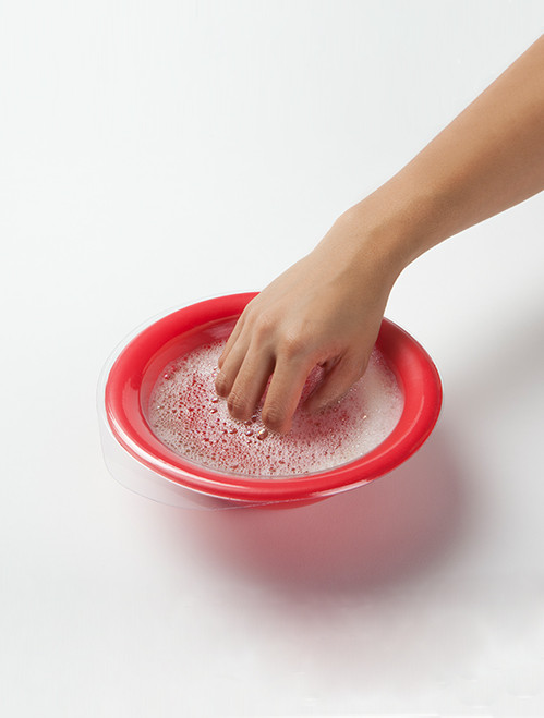 Spa Manicure Bowls in Red with Disposable Liners - Belava