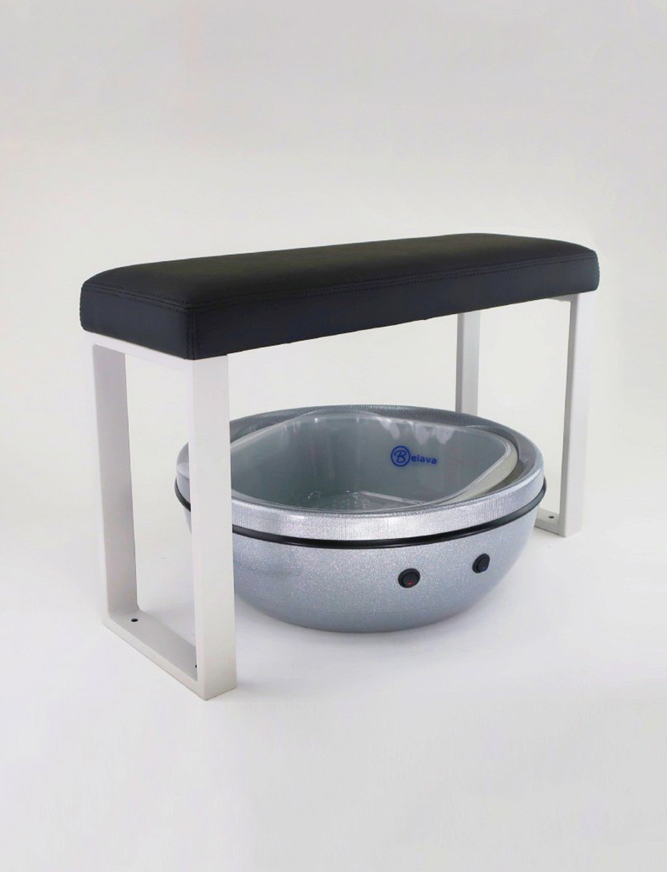 Portable Pedicure Foot Rests in Custom Color Upholstery | Belava