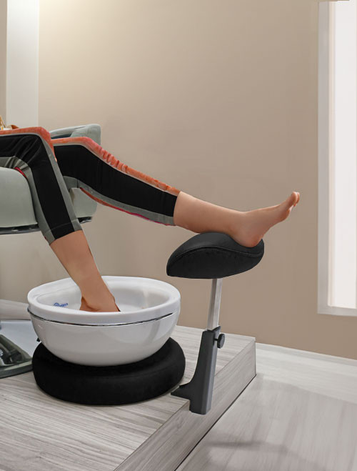 Pedicure Foot Rests with Mounting Bracket | Belava