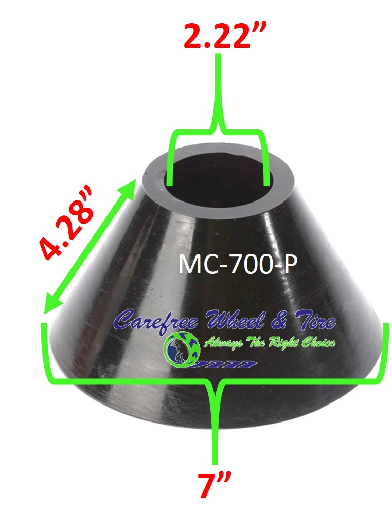 Mounting Cone For a 5″ One Piece Rims