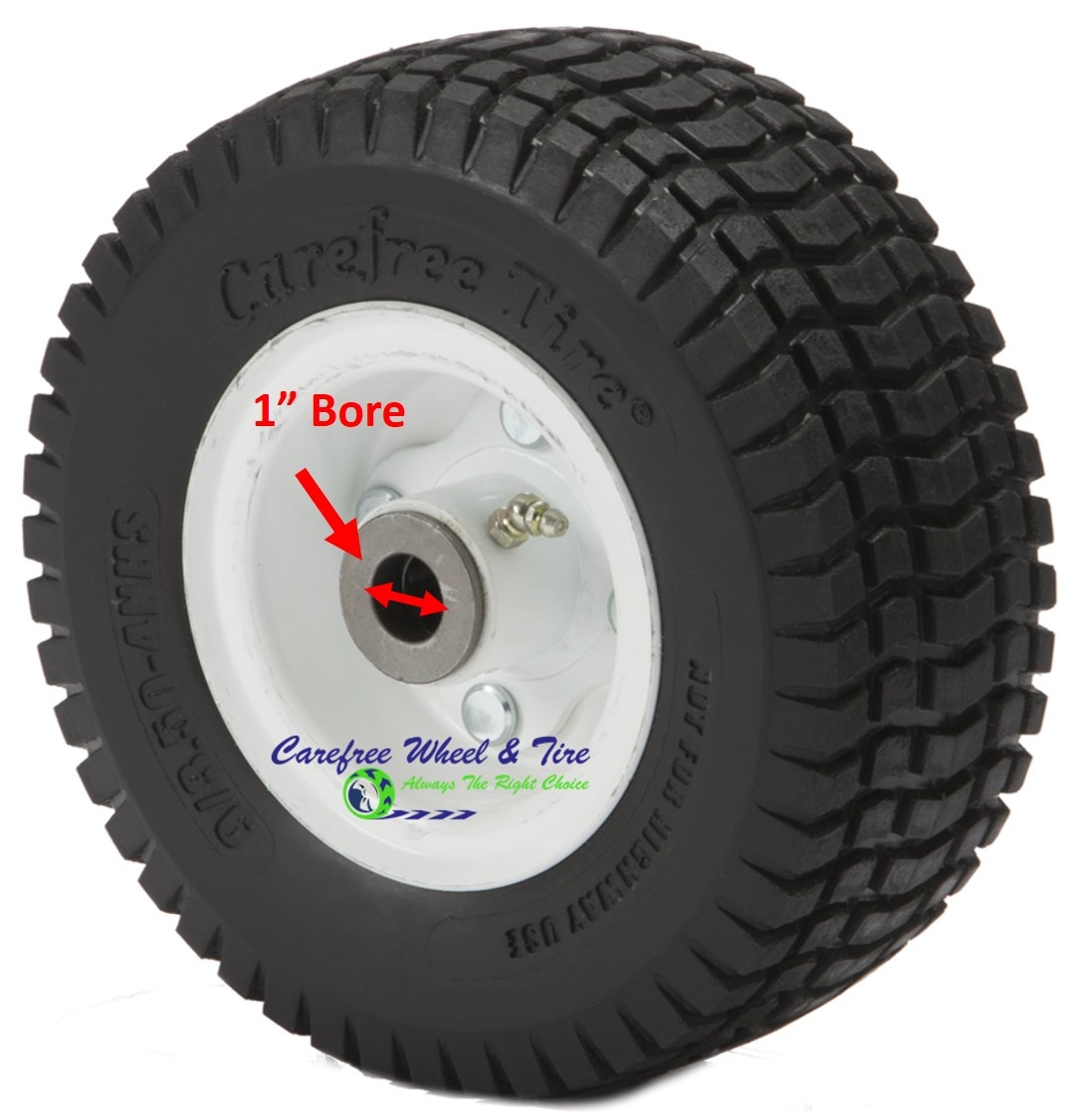 Set of 2 Wheels 9x3.50-4, 2 1/4" Off Centered Hub. Replaces SULKY VELKE ...