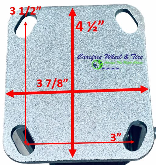 Caster Wheel Assemblies - 8.5" Caster Assemblies - Carefree Wheel & Tire