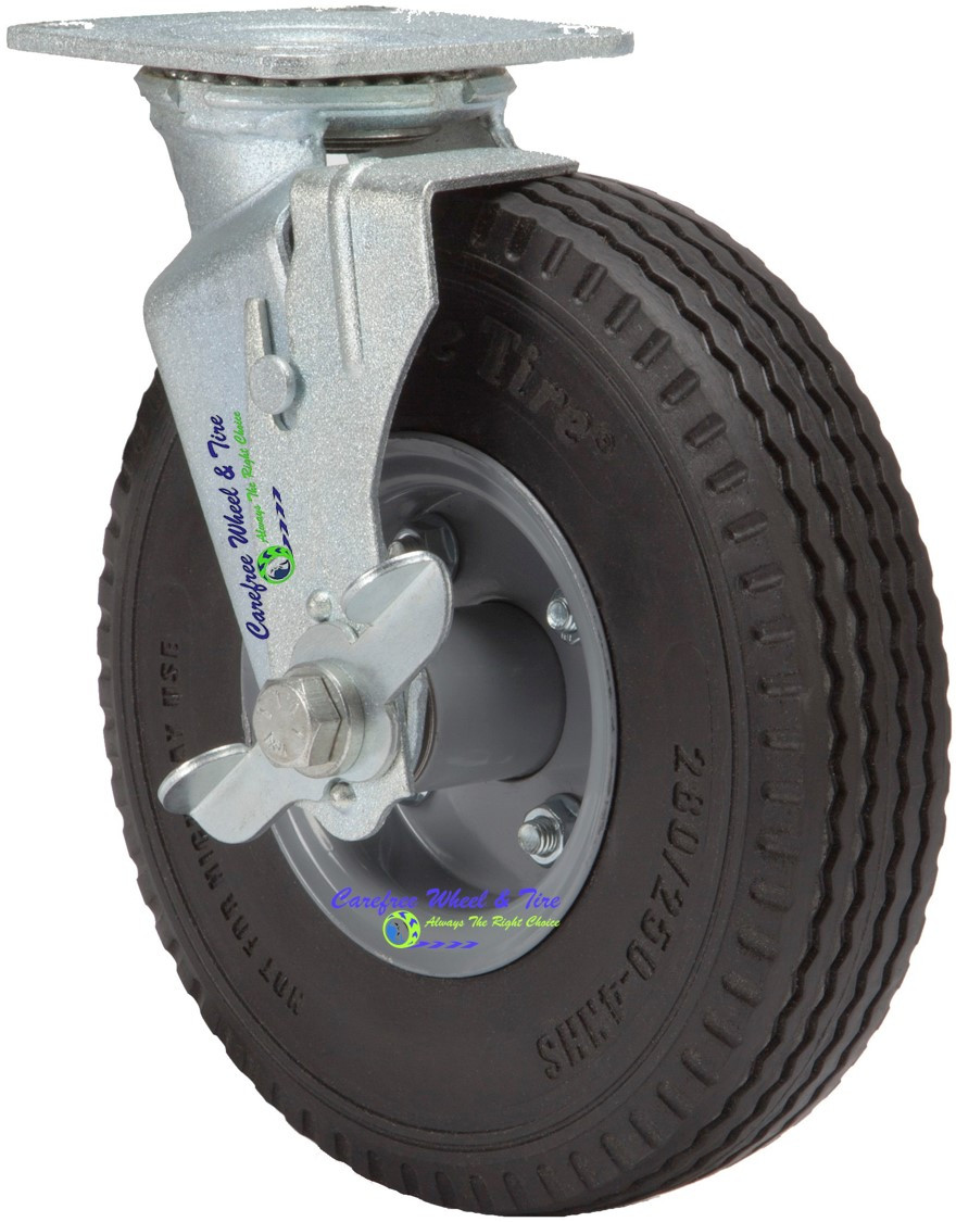 Caster Wheel Assemblies - 8.5" Caster Assemblies - Carefree Wheel & Tire