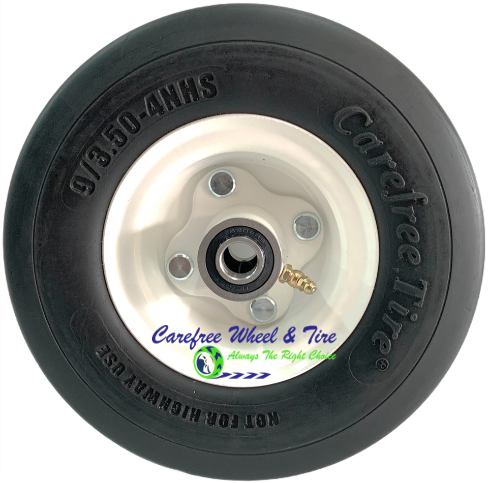 9x3.50-4 Wheel and Tire Assembly. 2 1/4" OFF-Centered Hub. Choice of ...