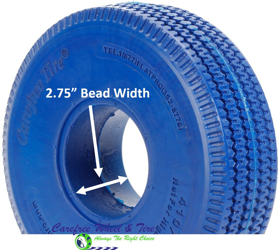 Tires Only - No Rim - 10" Tires - Carefree Wheel & Tire