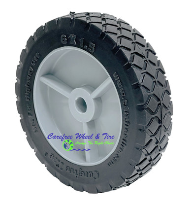 6x1 1/2" Carefree UNIVERSAL Wheel With 1/2" Bore
