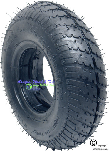 280/250-4 Foam Fill HD Tire. Aqua Tread. 2.0" Tire Bead Width