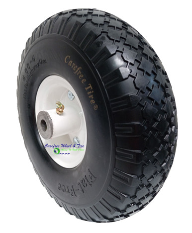 11x4.00-4 Carefree Wheel Assembly. Hub & Bore Size Options