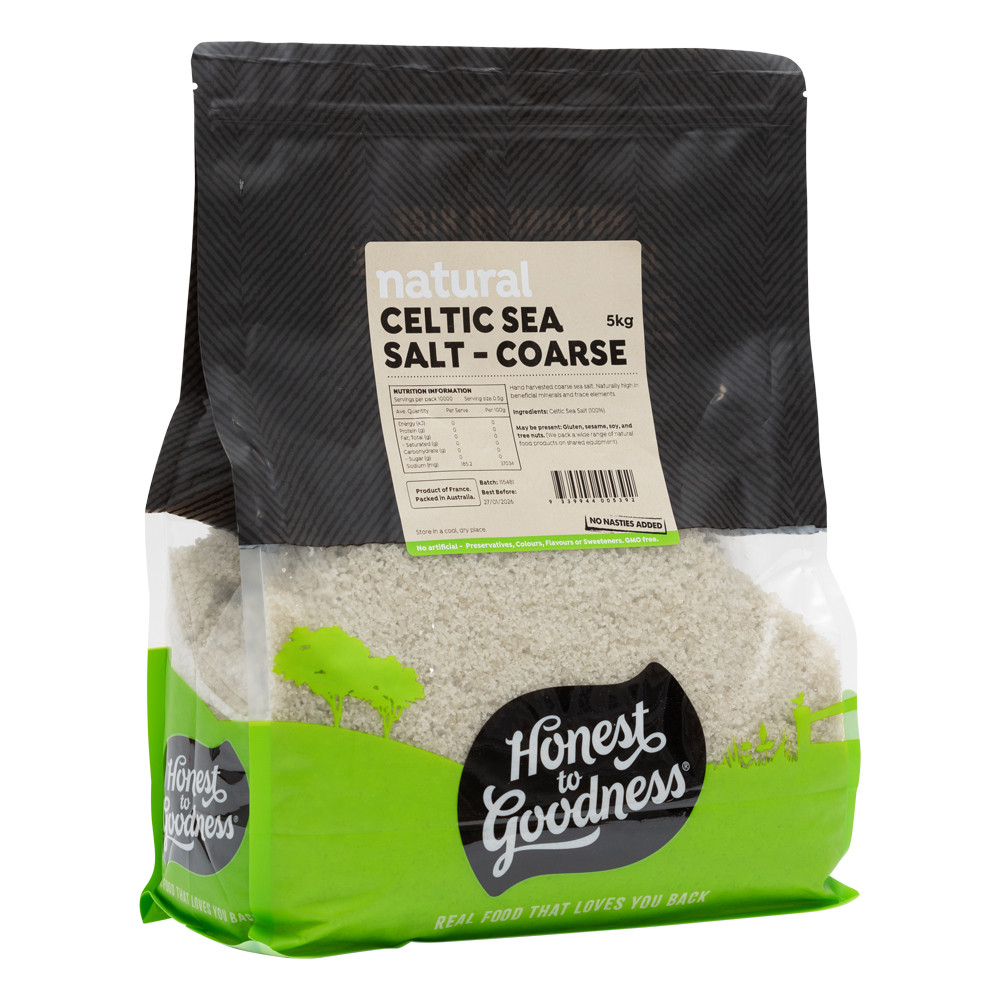 Celtic Sea Salt - Coarse 600g | Honest to Goodness Australia