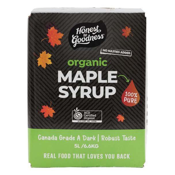 Organic Maple Syrup 250ml | Grade A | Honest to Goodness