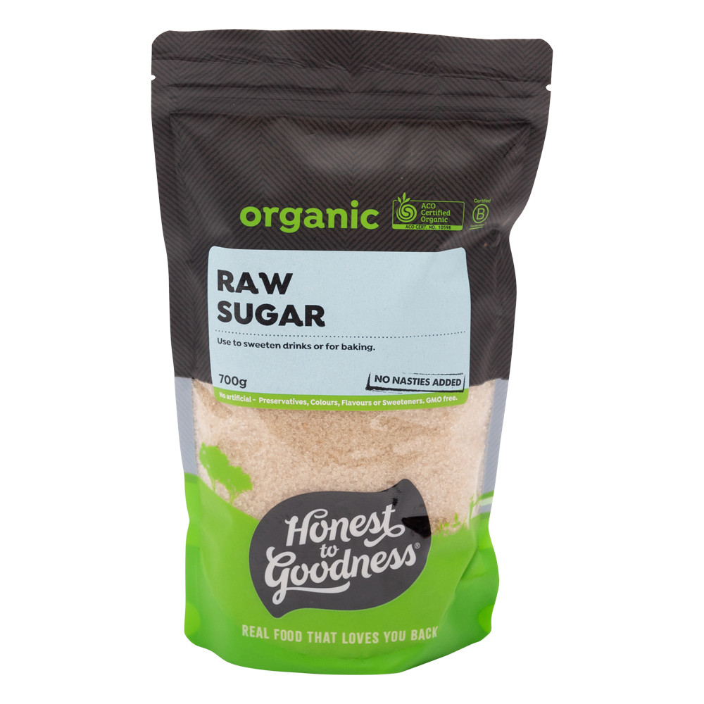 Organic Raw Sugar 25KG | Bulk | Honest to Goodness