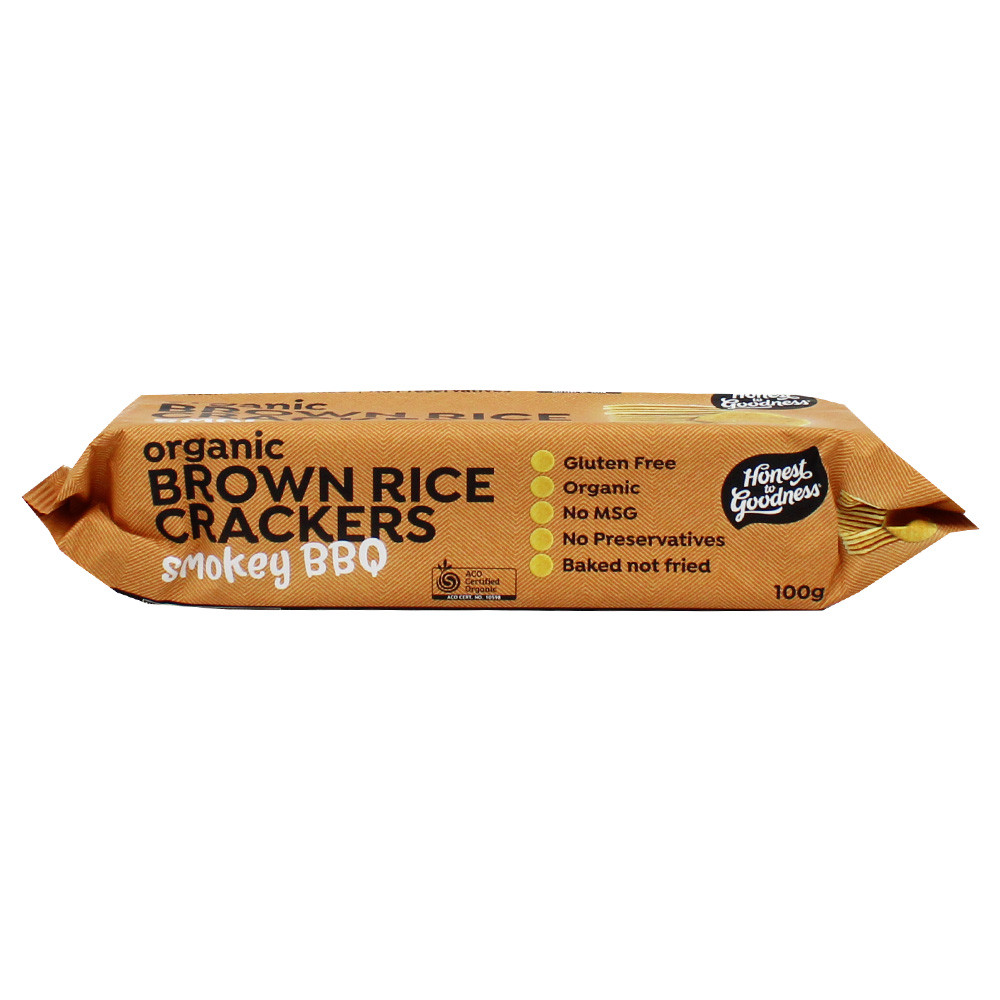 Organic Brown Rice Crackers Original | Honest to Goodness